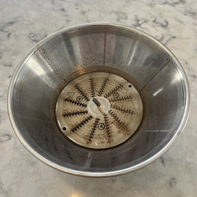 GE 169201 Juice Extractor Replacement Part OEM Strainer & Blade Only ...