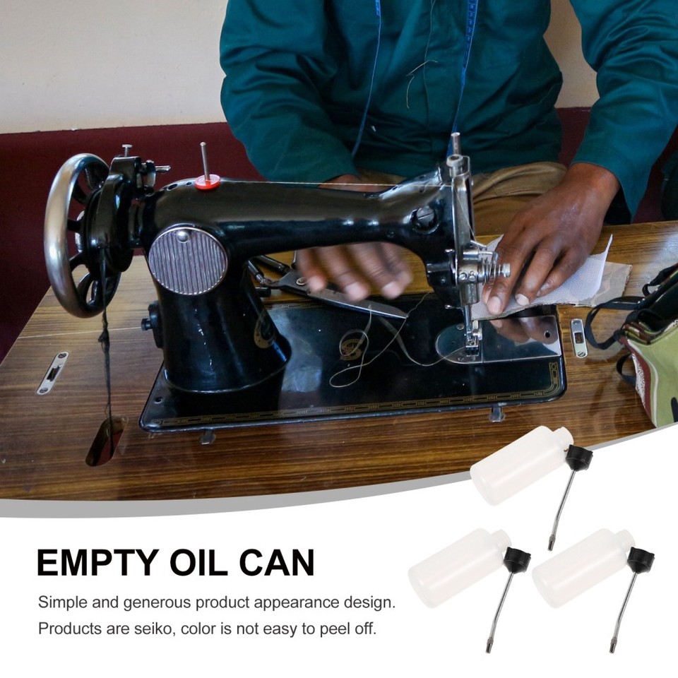 6 pcs Sewing Machine Oil Can Clothes Sewing Machine Oil Can Iron Nozzle ...