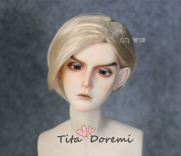 BJD Doll Toys Wig 1/3 8-9" SD MSD MDD 1/4 7-8" YOSD BB 1/6 6-7" Court ...