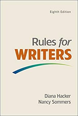 Rules for Writers with Writing about Literature Tabbed Version Sp ...