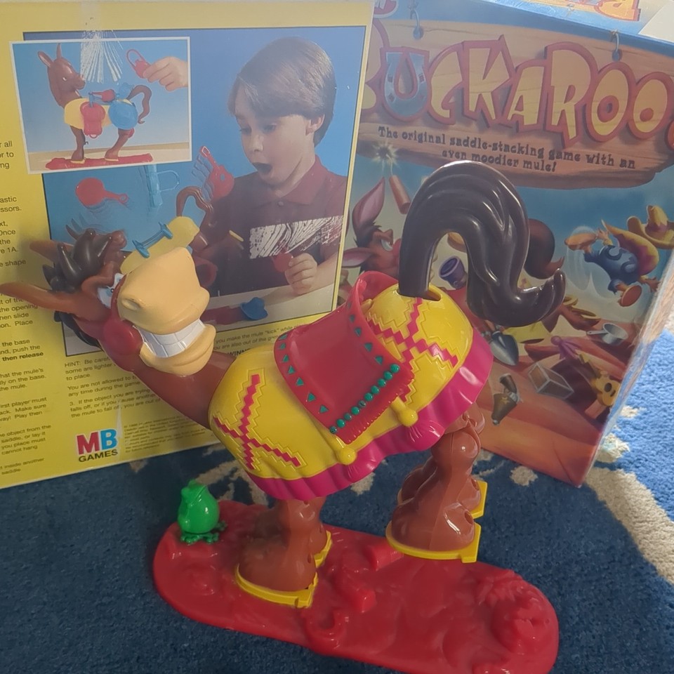 Hasbro 2011 Buckaroo game Incomplete but VGC Working but Sold for ...