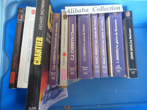 LOT LIVRE épouvante science fiction King j'ai lu | eBay