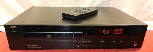 JVC CD PLAYER XL-V311 BK VINTAGE 1989 NOISE SHAPING w/REMOTE | eBay