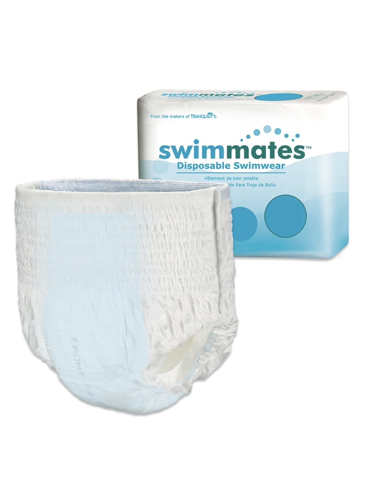 SwimMates Disposable Adult Swim Diapers Small 22 070319028446 for sale ...
