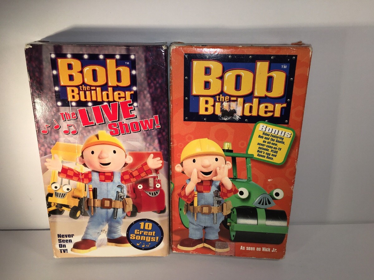 Bob Byggeren Live Show Vhs