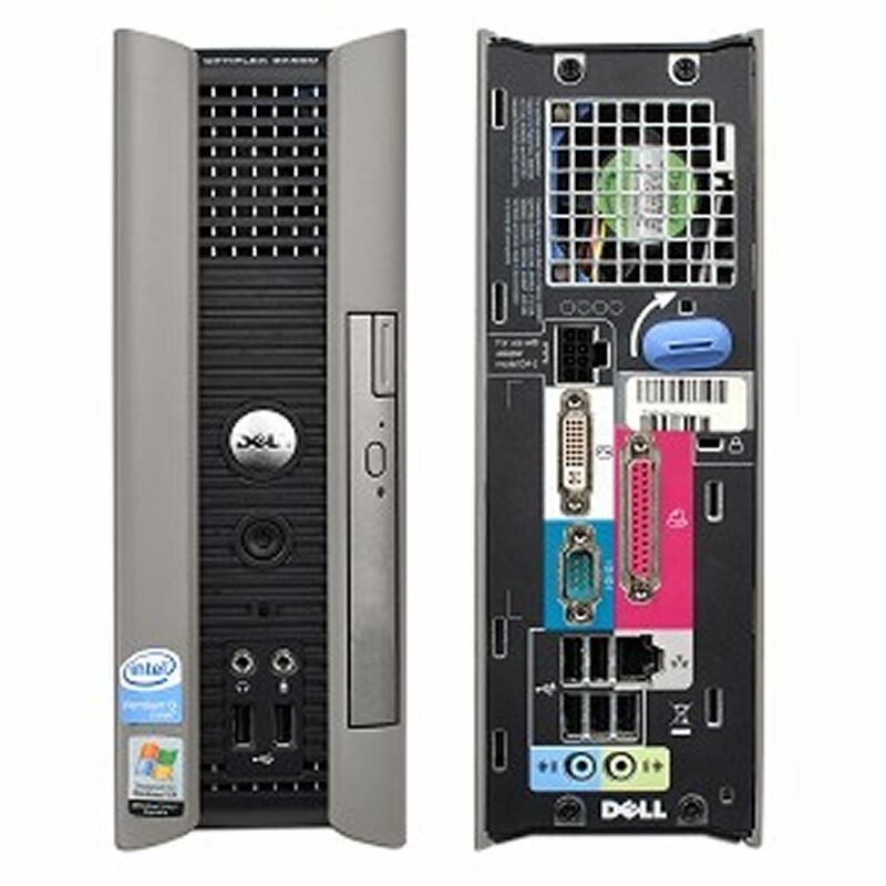 Dell OptiPlex USFF Computer RS232 Serial and Parallel Port Windows XP ...