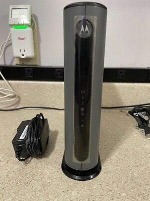 Motorola MG7550 16X4 Cable Modem + AC1900 WiFi Router Combo Dual Band ...