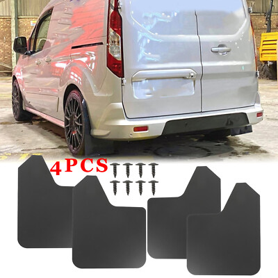 For Ford Transit Connect 4PCS Mud Flaps Splash Guards Mudguard Mudflaps ...