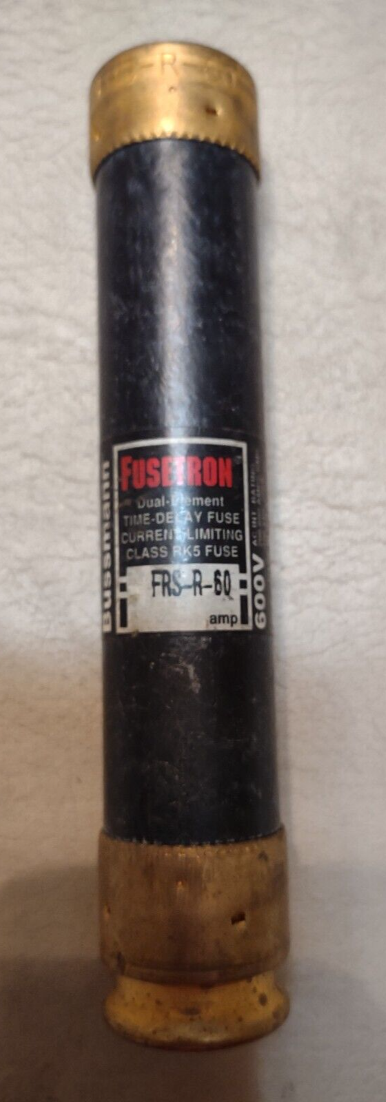 Bussmann Buss FRS-R-60 60 Amp Fuse FRSR60 FRS Fusetron | eBay