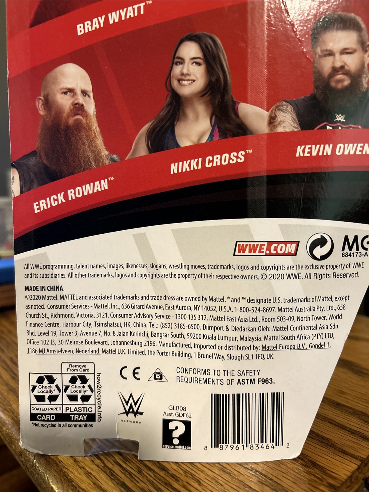 WWE Nikki Cross Series 111 Basic Action Figure Mattel Chase Variant AEW ...