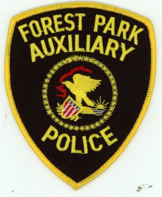 ILLINOIS IL FOREST PARK POLICE AUXILIARY NICE SHOULDER PATCH SHERIFF | eBay