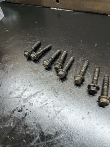 2003-2007 Ford F250 F350 6.0 Powerstroke Front Engine Cover Bolts. (8 ...