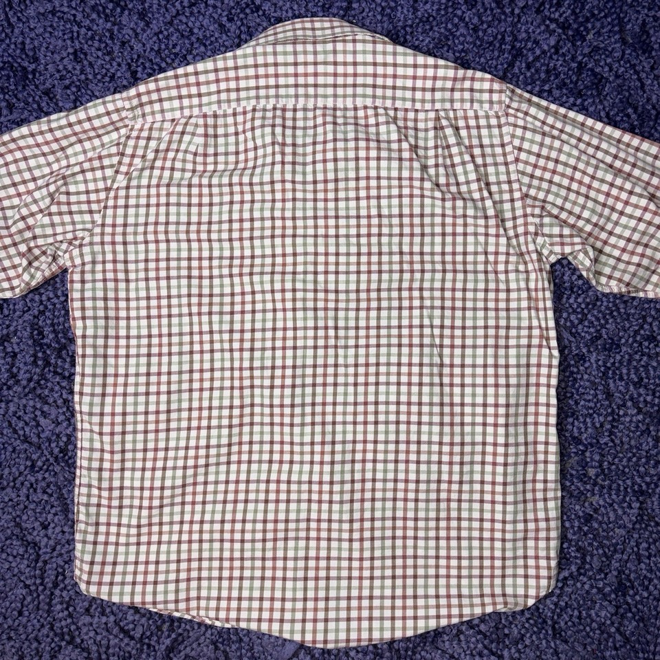 Viyella Cotton Wool Cashmere Check Shirt Bundle Longsleeve Cream Red ...