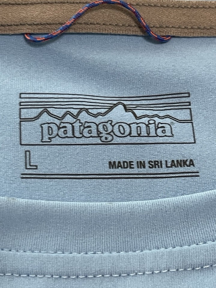 Patagonia Men's L Capilene Cool Shirt Stretch Performance Long Sleeve ...