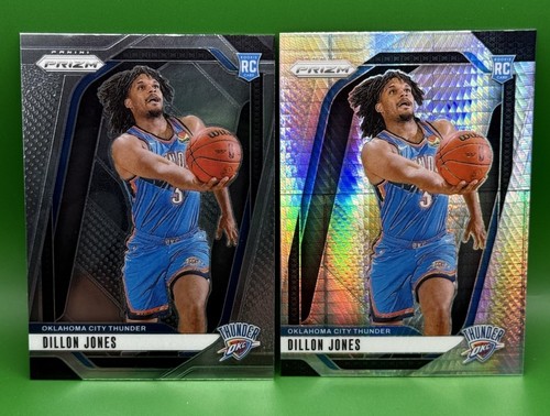 2x LOT 2024-25 Panini Prizm DILLON JONES HYPER PRIZM & BASE ROOKIE ...