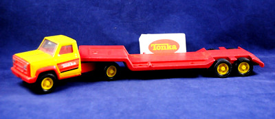 Vintage USA TONKA TRUCK & LOAD-LOADER / LOWBOY Ideal For 1:32 FARM ...