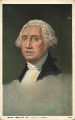 Postcard Art Stuart George Washington Portrait | eBay Australia