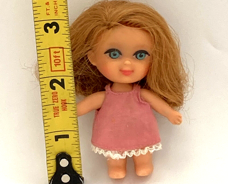 Vintage Liddle Kiddles Florence Niddle Nurse 60s Little Doll & Dress ...