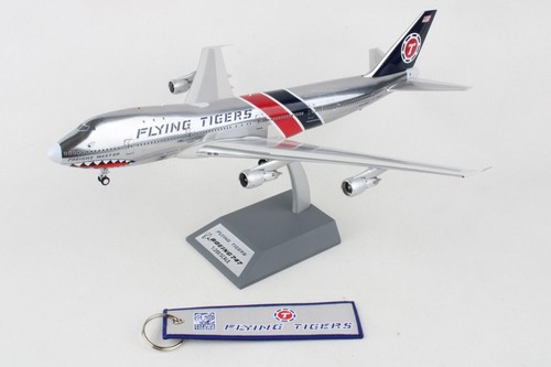 Inflight IF741FTSMP Flying Tigers Boeing 747-100F N800FT Diecast 1/200 ...
