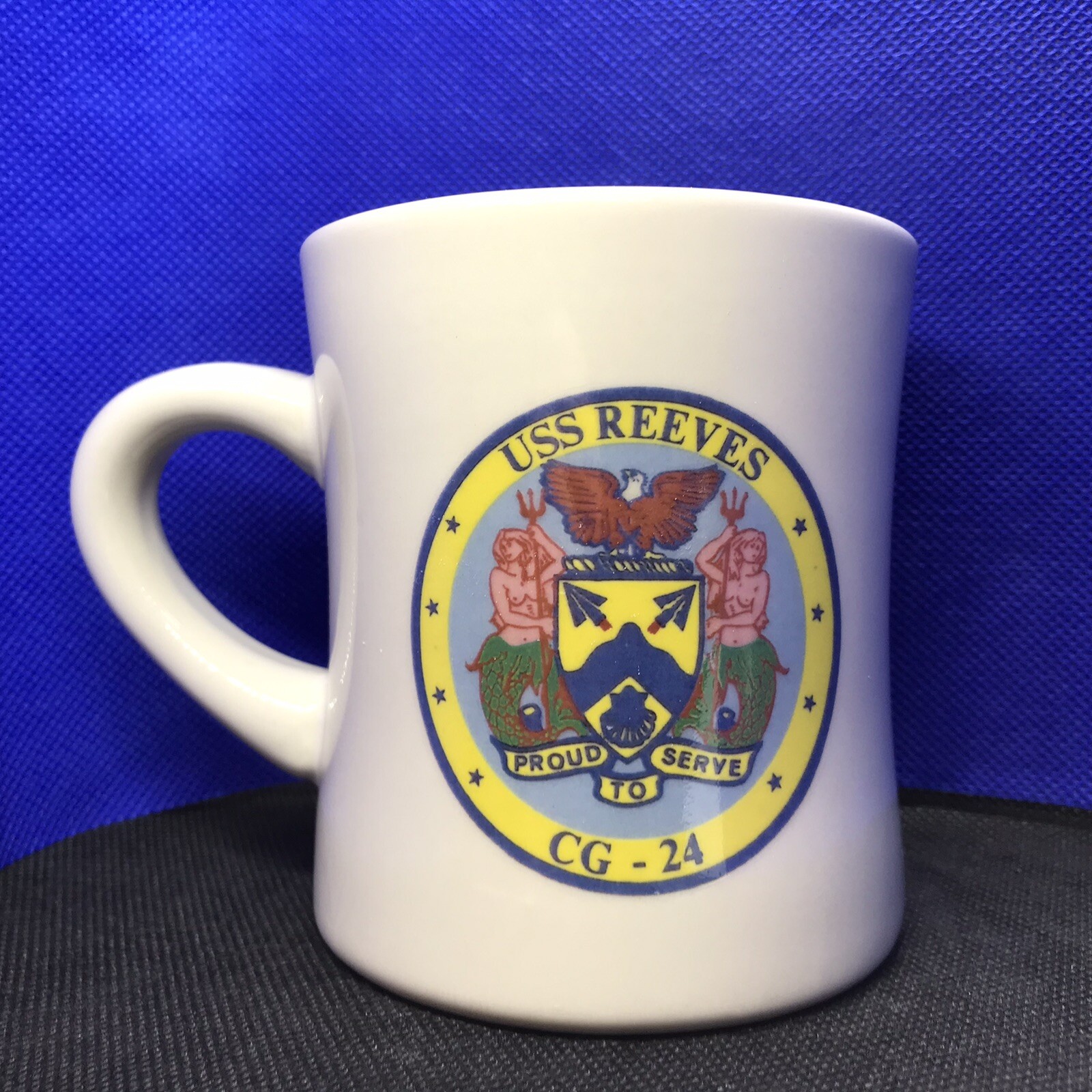 USS REEVES (CG-24) Victory Mug | eBay