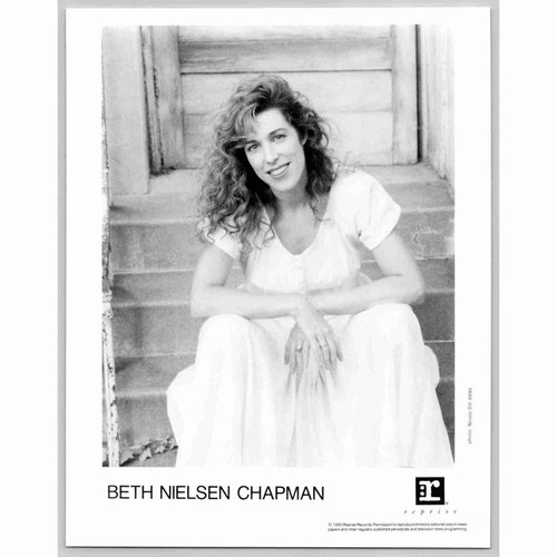 Beth Nielsen Chapman Singer Composer This Kiss 80s-90s Glossy Music ...