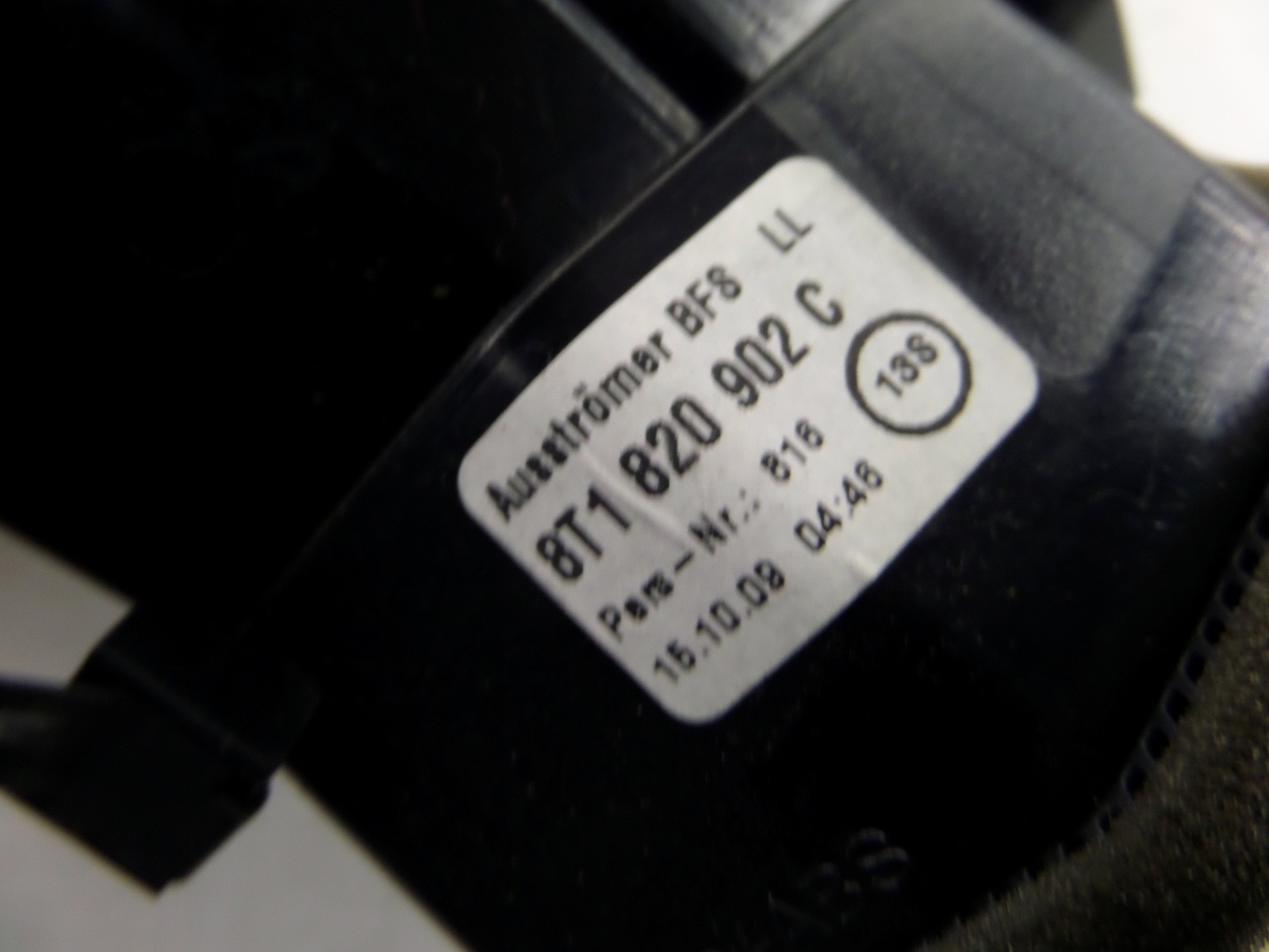 Audi S5 Right Front Dash Air Vent B8 08-17 OEM 8T1 820 902 C A5 | eBay