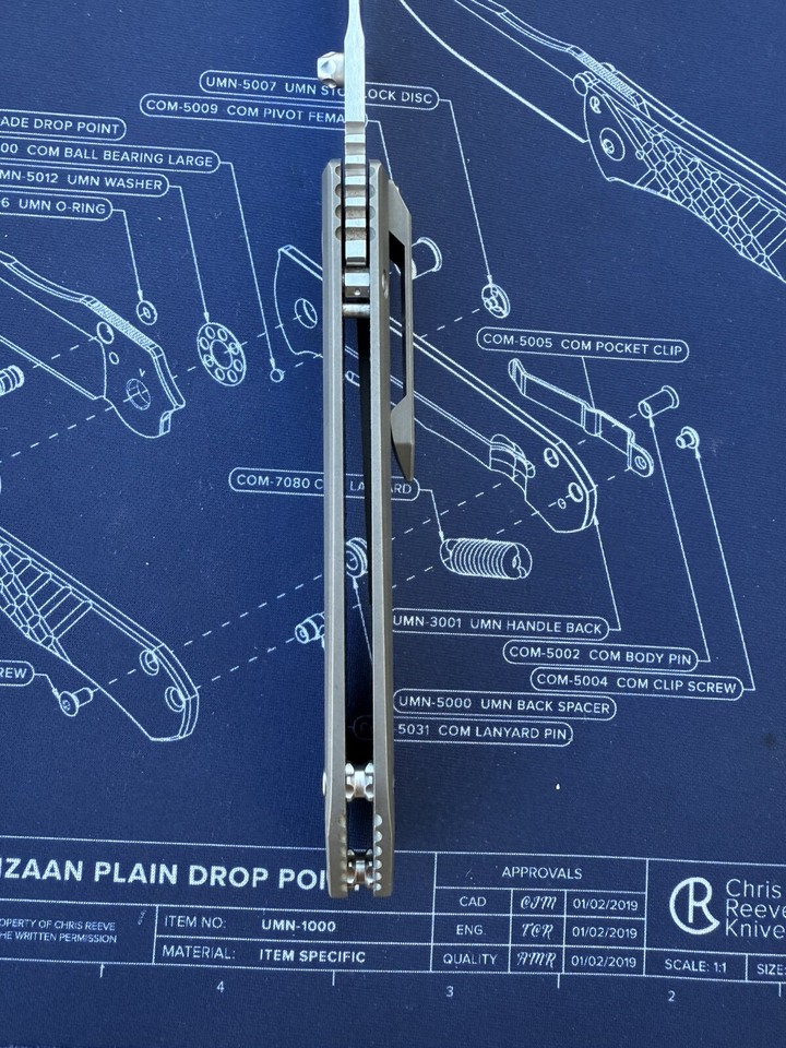 Benchmade Large Ti Monolock 761 M390 Titanium Frame Lock | eBay