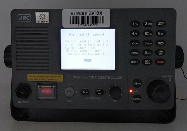 JRC NCM-1770 VHF Controller Japan for sale online | eBay