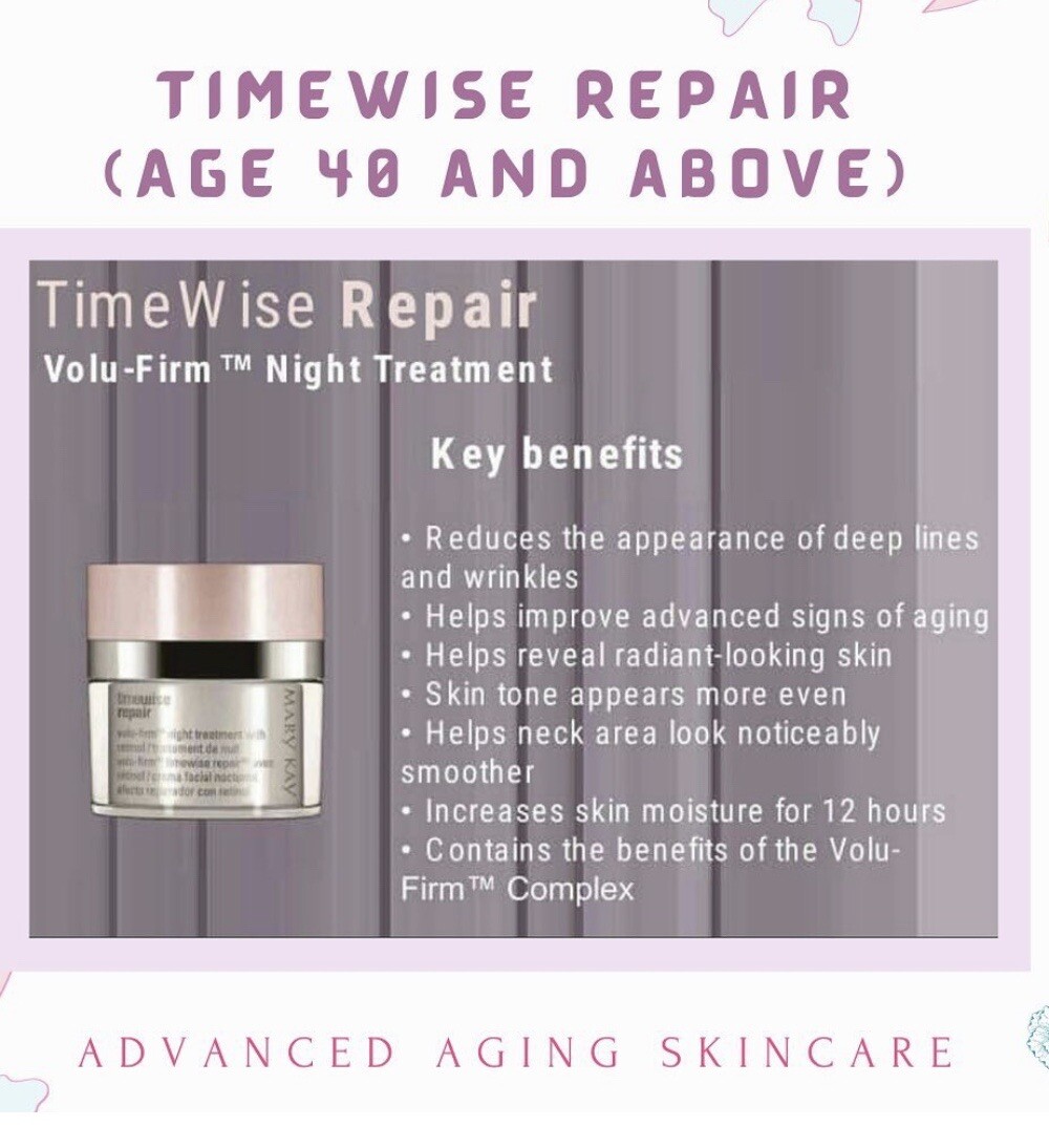 Mary Kay TimeWise Repair Volu-Firm Night Treatment With Retinol 1.7 oz./48g | eBay UK