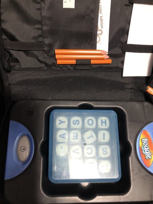 Boggle Travel Folio Edition Soft Case Hasbro Vacation Car Hasbro | eBay