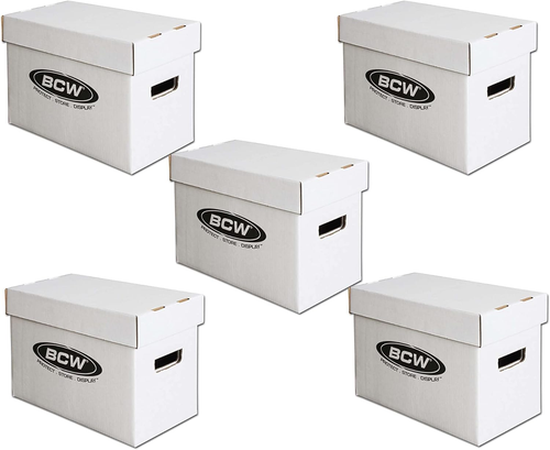 Short Comic Storage Box - 5 Pack | Holds 150-175 Current/Silver Age ...