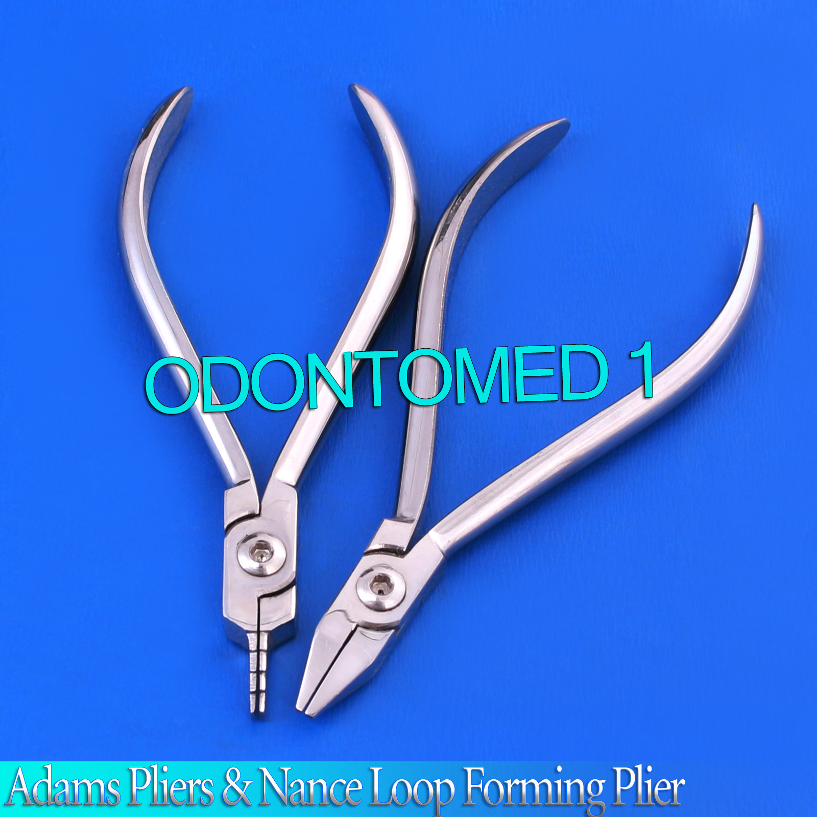 Set of 2 Adams Pliers & Nance Loop Forming Plier Orthodontic ...