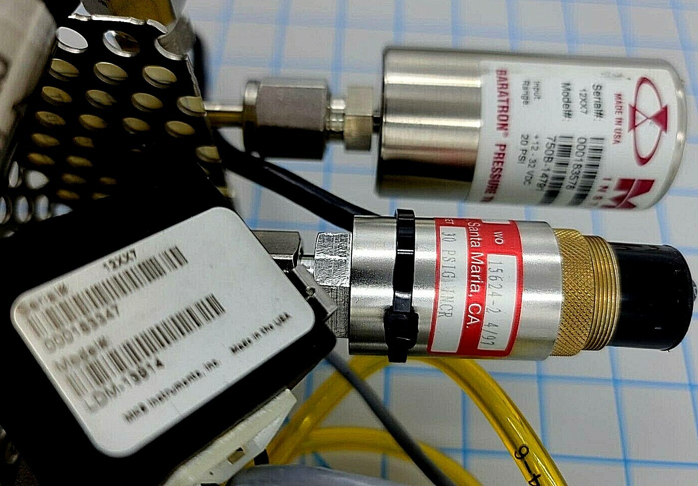 11011060 /ASSY GAS BOX MANIFOLD 302-01 MKS 1640A-011/EATON AXCELIS HE3 ...