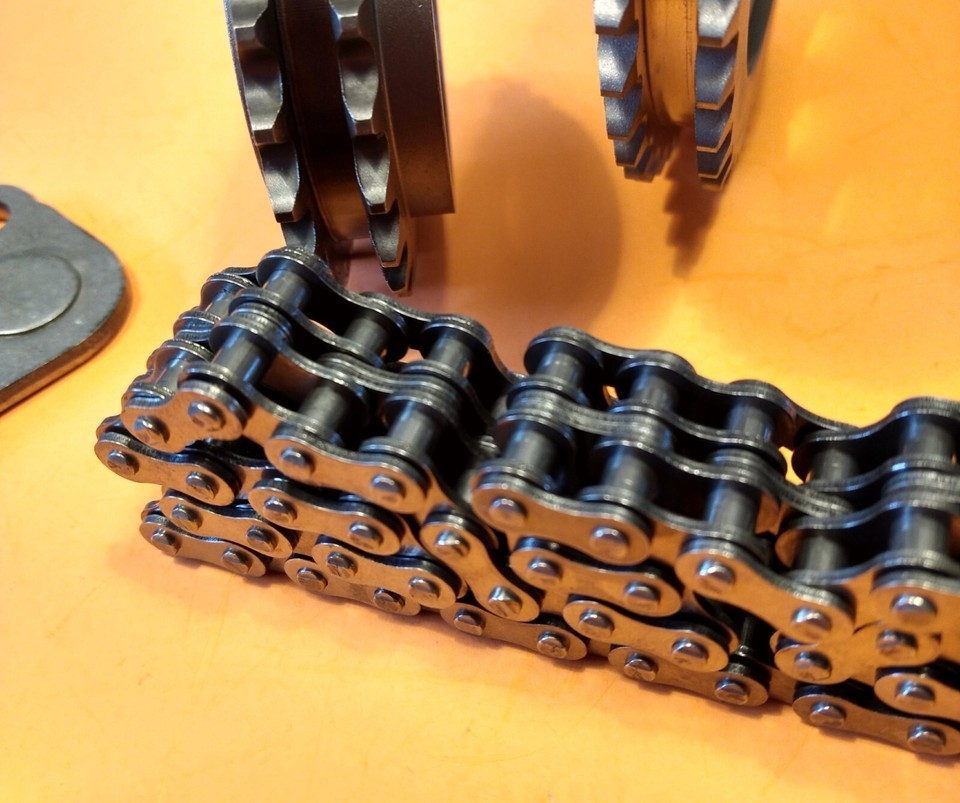 Small Block Mopar ROLLER Timing Chain set w/Tensioner Plymouth Dodge ...