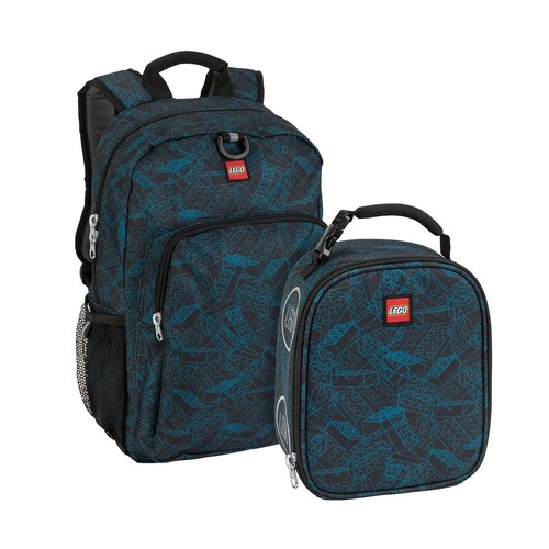 LEGO Heritage Classic Backpack and Lunchbox 2-Piece Combo Set, Matching ...