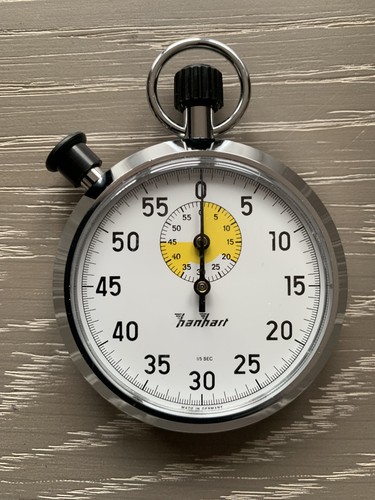 German Hanhart Stopwatch Set on a Dash Panel Dashboard Rally Timer 20 ...