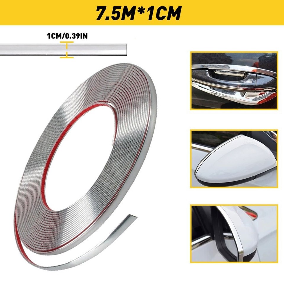 24.6feet U-Shape Car Doorge Guard Molding PVCge Trim Strip Protector ...