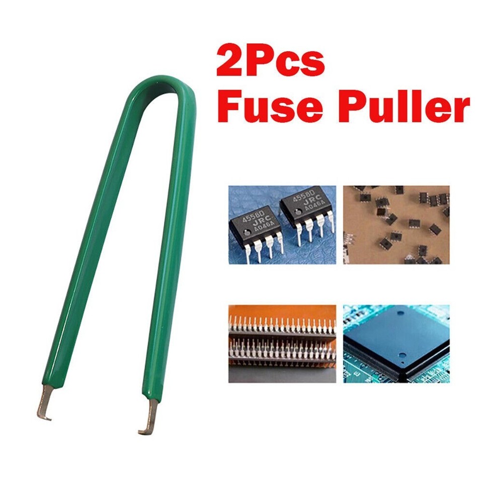 Easy Grip Fuse Pullers for Car Fuse Removal 2Pcs Auto Fuse Extractor ...