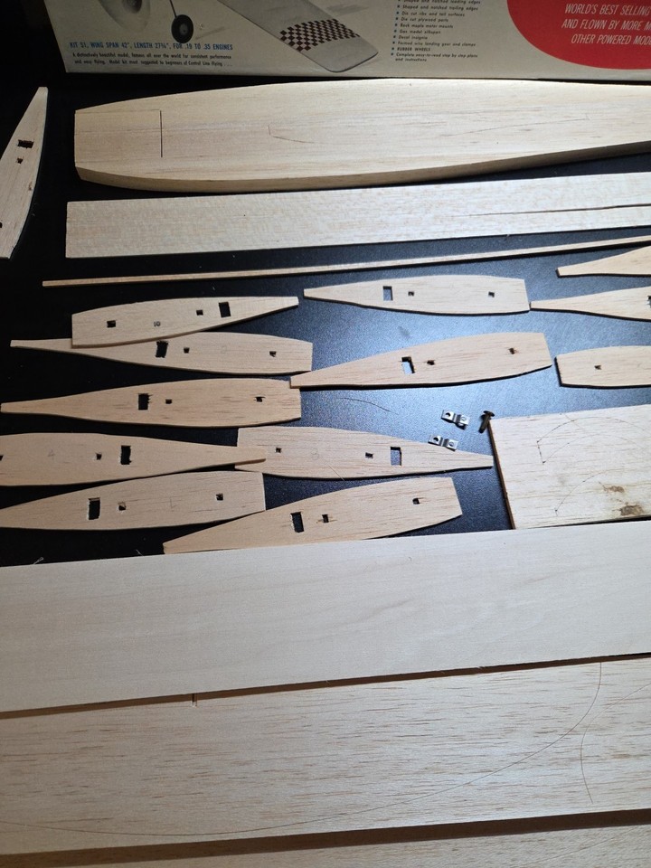 Sterling Ringmaster S1 Control Line Model Airplane Kit Read Description ...