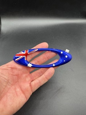 OAKLEY Australia FLAG METAL ICON 3D STICKER LOGO DECAL USA | eBay