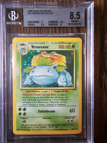 BIG 3 Base Set & Base Set 2 Charizard/Blastoise/Venusau Pokemon ALL BGS ...