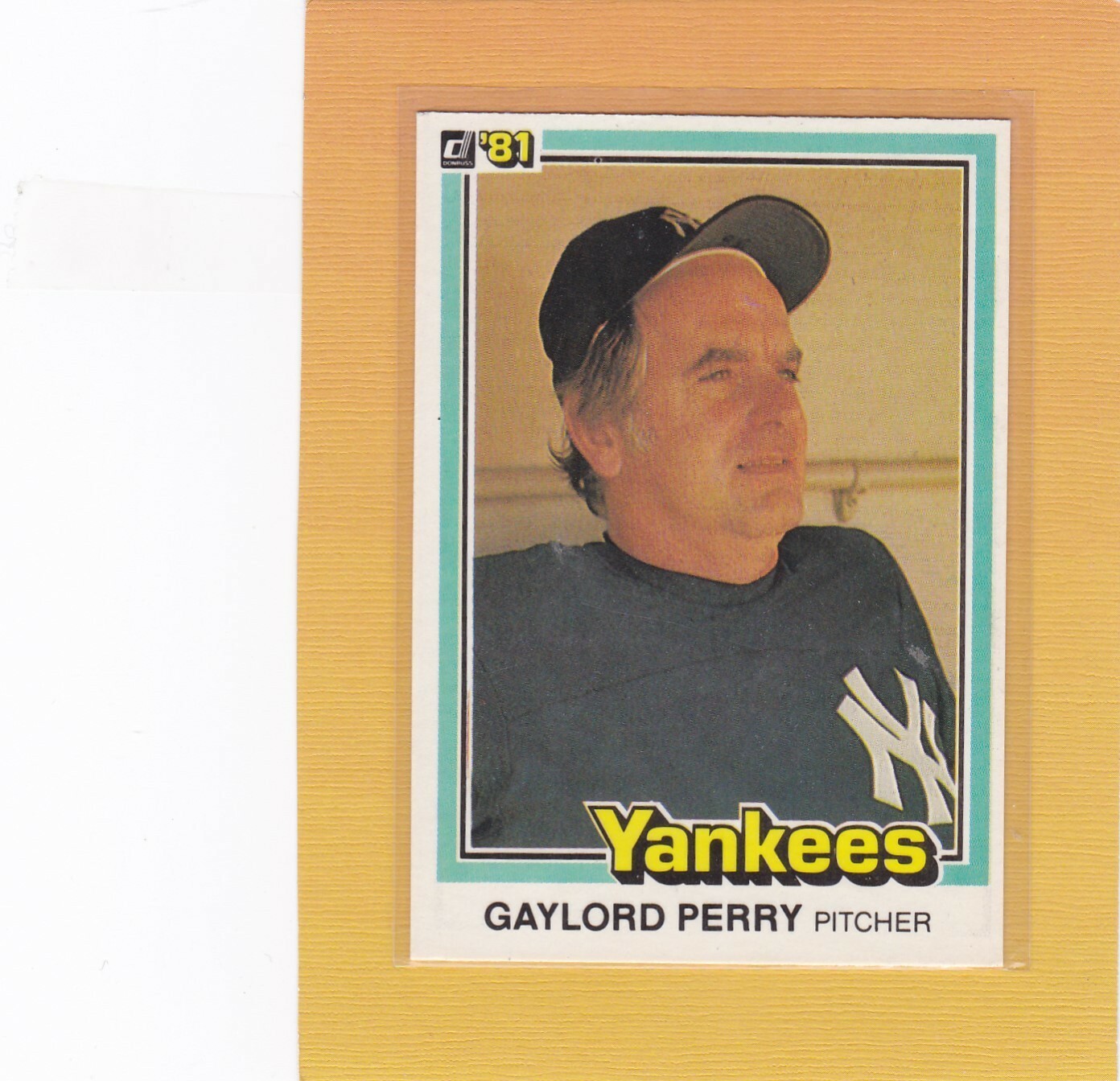 1981 DONRUSS BASEBALL GAYLORD PERRY #471 YANKEES MINT *63541 | eBay