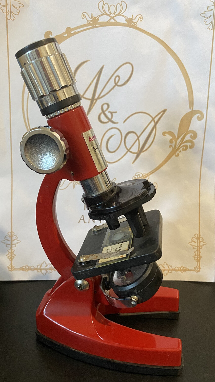 VINTAGE Original Children Toy Microscope Analyt-1 Soviet Children’s ...