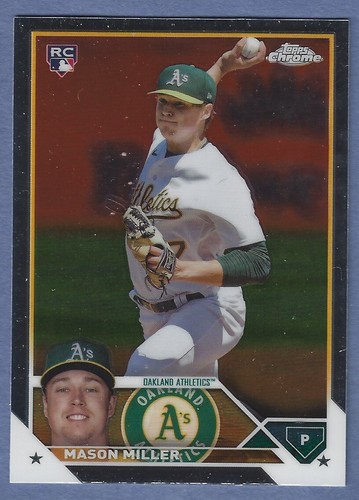 2023 Topps Chrome Update #USC129 Mason Miller Rookie Oakland A's | eBay