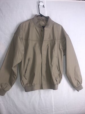 Men's Beige Windbreaker Jacket by WINDBREAKER Size M Beige #15309 FAST ...