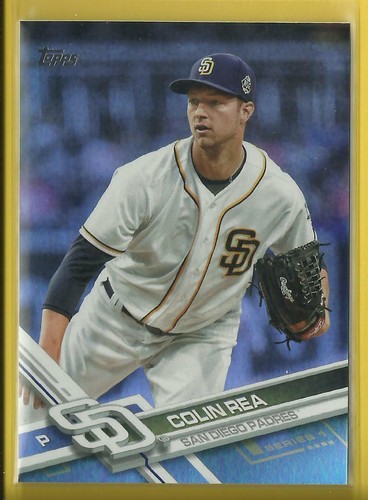 Colin Rea 2017 Topps Series 1 RAINBOW FOIL Card # 114 Padres Chicago ...