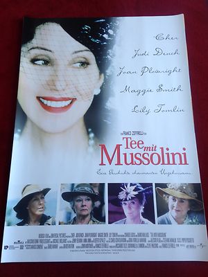 Tee mit Mussolini Kinoplakat Poster A1, Cher, Judi Dench, Lily Tomlin ...