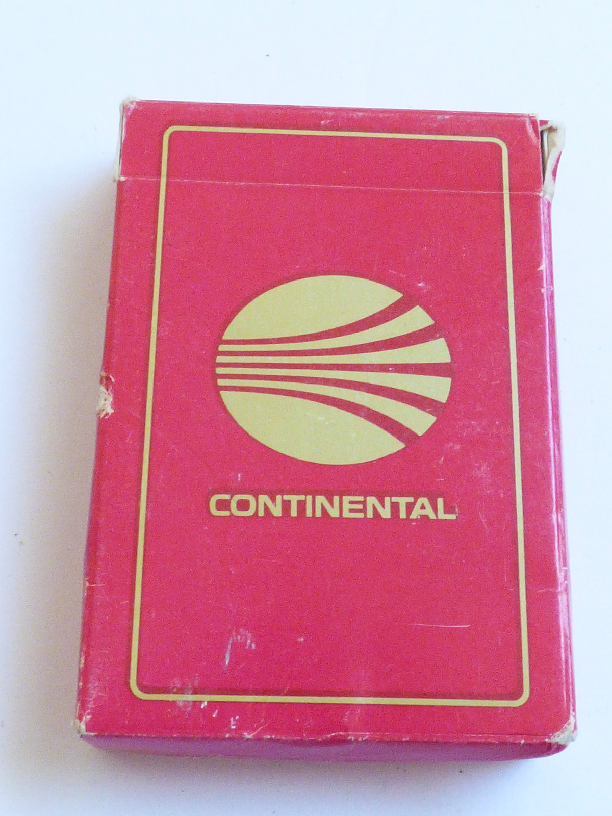 VTG Continental Airlines 54 regular playing cards pack | eBay
