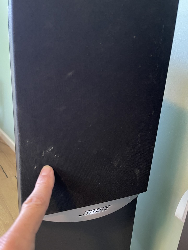 VTG Bose 701 Series II Floor Standing Speakers Pair Graphite Gray CORDS ...