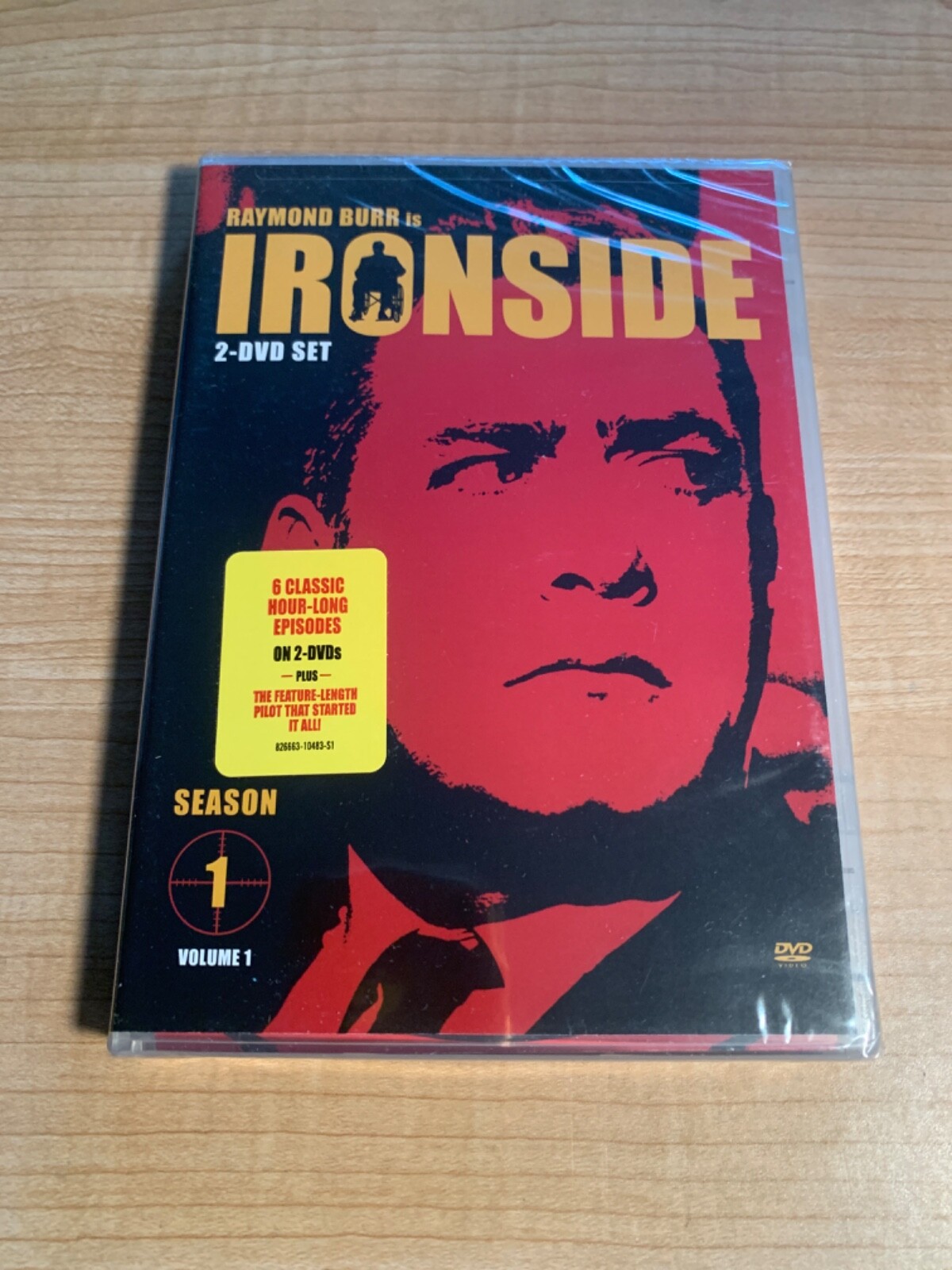 Ironside “Season 1” (2-DVD set) w/Raymond Burr……..…..……....BRAND NEW ...